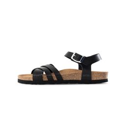 Bayton Strap Sandals 'Denia' female size 41 Brown / Black
