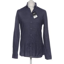 OLYMP Hemd Herren Größe M Second Hand marine