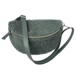 Gina Benotti Damen Crossbody-Bag aus Plüsch