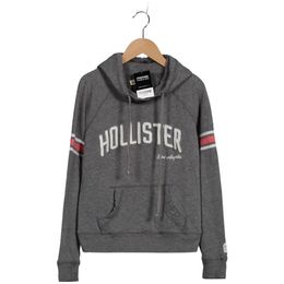 Hollister Kapuzenpullover Damen Größe S Second Hand grau