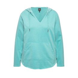Ulla Popken Sweatshirt Damen Gr&ouml;&szlig;e XXXL/4XL aqua