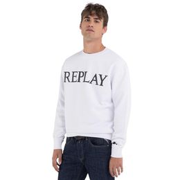 Replay Sweatshirt male White size L