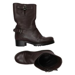 Prada Stiefel Damen Größe 36.5 Second Hand braun