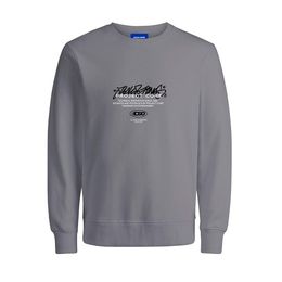 Jack & Jones Jack & Jones Sweatshirt in Anthrazit - 45% | Größe XL | Herren-plussize