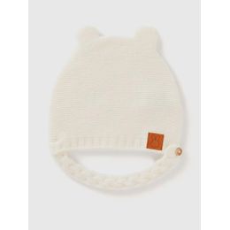 Benetton Mütze in Creme - 43% | Größe 74 | Baby-muetzen