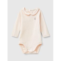 Benetton Body in Beige - 55% | Größe 68 | Baby-bodys