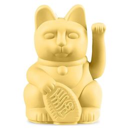 Donkey Products Donkey Dekofigur ''Lucky Cat Mini'' in Gelb - (B)6,7 x (H)9,8 x (T)5,2 cm - 10% | Dekofiguren