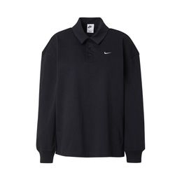 Nike Sportswear Poloshirt 'Essential' Damen Gr&ouml;&szlig;e XL schwarz / wei&szlig;
