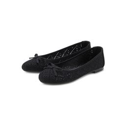 Lascana Ballerina 'Slip-On-Sneaker, Freizeitschuh, Slipper, Halbschuh,' schwarz Gr. 39 f&uuml;r Damen