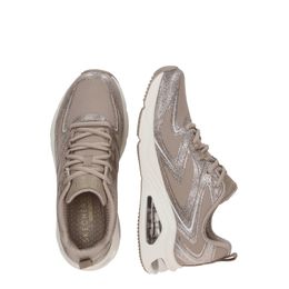 Skechers Sneaker 'Tres-Air Uno' Damen Größe 39 taupe / silber / weiß