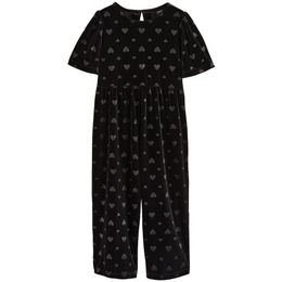 next Jumpsuit M&auml;dchen Gr&ouml;&szlig;e 122 grau / schwarz