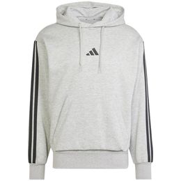 adidas Sportswear Sportsweatshirt 'Essentials' Herren Größe XL hellgrau / schwarz