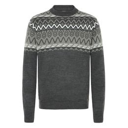 !Solid Strickpullover ' SDELLIS ' Herren Gr&ouml;&szlig;e S grau