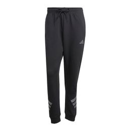 adidas Sportswear Sporthose 'FI' Herren Größe XS silbergrau / schwarz