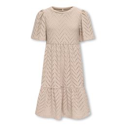 ONLY GIRLS Kleid 'KOGCarla' Mädchen Größe 134/140 beige