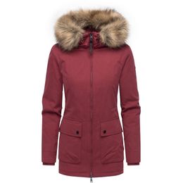 Ragwear Mantel 'Monadetta Youmodo' Damen Gr&ouml;&szlig;e S rot Wintermantel