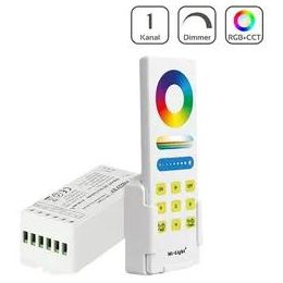 MiBoxer Set Controller und Fernbedienung RGB+CCT | WiFi ready | Dimmen Schalten ...