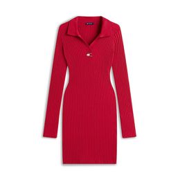 Tommy Jeans Strickkleid Damen Gr&ouml;&szlig;e XXS rot