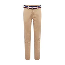 FQ1924 Chinohose Herren Größe 34 navy / khaki / rot / weiß