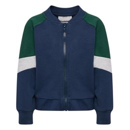 Hummel Sweatshirt Jungen Gr&ouml;&szlig;e 110 blau / gr&uuml;n / wei&szlig;