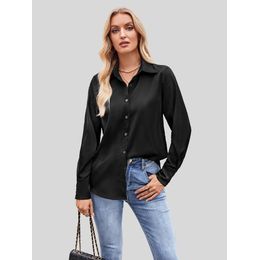 LapaPlus Bluse Damen Größe M schwarz
