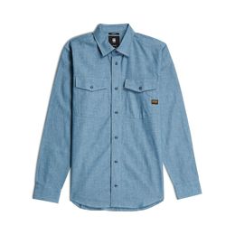 G-Star Raw G-star Button Up Shirt male Blue size S