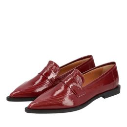 Thea Mika Slipper & Pantoletten - Mokassins - Gr. 40 (EU) - in Rot - f&uuml;r Damen