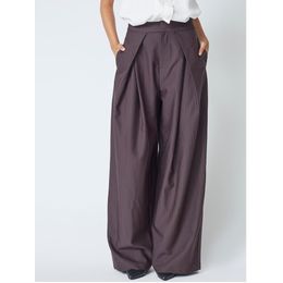 soyaconcept Hose 'Zella' Damen Gr&ouml;&szlig;e 38 braun / schoko