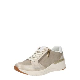 Bugatti Sneaker Damen Größe 36 beige / gold / weiß