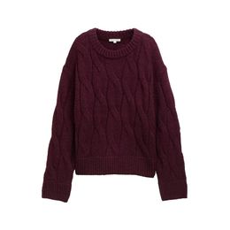 Tom Tailor Pullover Damen Gr&ouml;&szlig;e L bordeaux