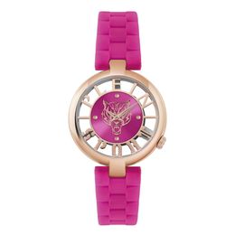 Plein Sport Uhr ' TIGER LUXE ' Damen Größe One Size gold / pink