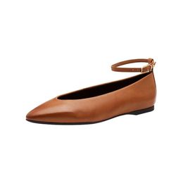 Tamaris Ballerina Damen Gr&ouml;&szlig;e 38 cognac
