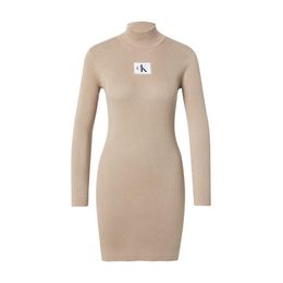 Calvin Klein Jeans Knitted dress female Brown size XS