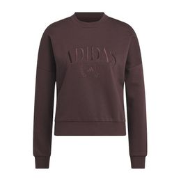 adidas Sportswear Sportsweatshirt 'Cozy Holiday' Damen Größe XXXS/XXS schoko