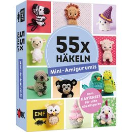 Edition Fischer Kartenset "55 x h&auml;keln &ndash; Mini-Amigurumis"