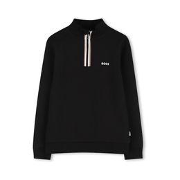 BOSS Sweatshirt Jungen Gr&ouml;&szlig;e 152 schwarz