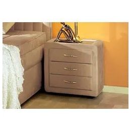 Nachtkommode Maintal, braun (karamell), B:48cm H:50cm T:43cm, Sideboards