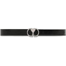 AMI Paris G&uuml;rtel - riem zwart - Gr. 95 - in Schwarz - f&uuml;r Damen
