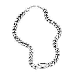 Diesel Halsketten - Steel Kette - Gr. unisize - in Silber - für Damen