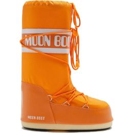 Moonboot Stiefeletten - Moon Boot Icon Nylon Snow Boots Oranje Icon Nylon - Gr. 35 (EU) - in Orange - f&uuml;r Damen