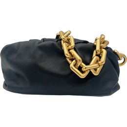 Bottega Veneta Crossbody Bags - Bottega Veneta Pouch Chain - Black - Gr. unisize - in Schwarz - für Damen