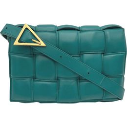 Bottega Veneta Crossbody Bags - Bottega Veneta Padded Cassette - Bluegreen - Gr. unisize - in Grün - für Damen