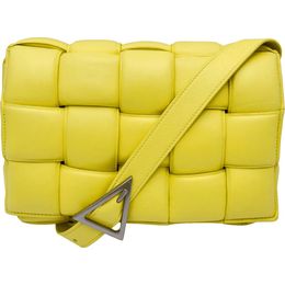 Bottega Veneta Crossbody Bags - Bottega Veneta Padded Cassette - Light Yellow - Gr. unisize - in Gelb - für Damen