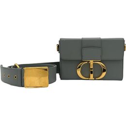 Christian Dior Crossbody Bags - Dior Box Montaigne - Grey - Gr. unisize - in Grau - f&uuml;r Damen
