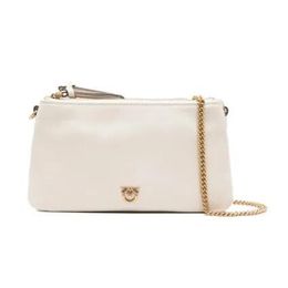 Pinko Crossbody Bags - Double Mini - Gr. unisize - in Beige - f&uuml;r Damen