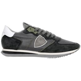 Philippe Model Low-Top Sneaker - trpx mondial nubuk noir - Gr. 41 (EU) - in Grau - f&uuml;r Damen