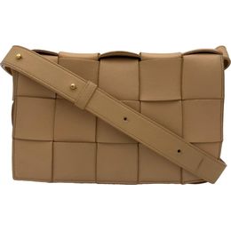 Bottega Veneta Crossbody Bags - Bottega Veneta Cassette - Almond - Gr. unisize - in Beige - für Damen