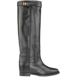 Via Roma 15 Stiefel - Boots Black - Gr. 36 (EU) - in Schwarz - f&uuml;r Damen