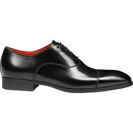 Santoni Oxford Veterschoen Zwart - Gr. UK_8 - in Schwarz