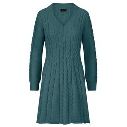 Apart Knitted dress female Green size 36/38